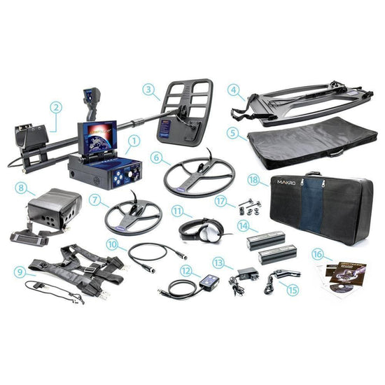 Makro Deephunter 3D Pro Package Metal Detector – Destination Gold ...
