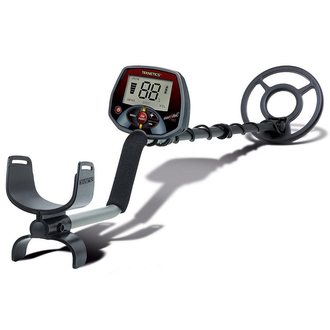 Teknetics Eurotek Pro Metal Detector with 11" DD Coil, and TEK-POINT ...