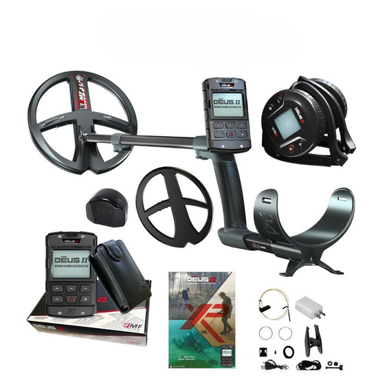 XP DEUS II Metal Detector with Remote Control and WS6 Headphones Open ...