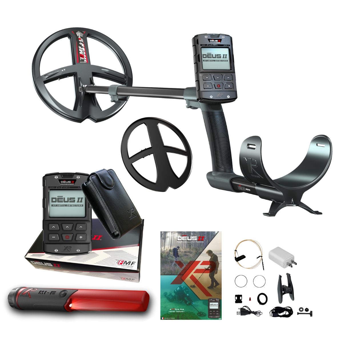 XP DEUS II RC Metal Detector with MI-6 – Destination Gold Detectors LLC