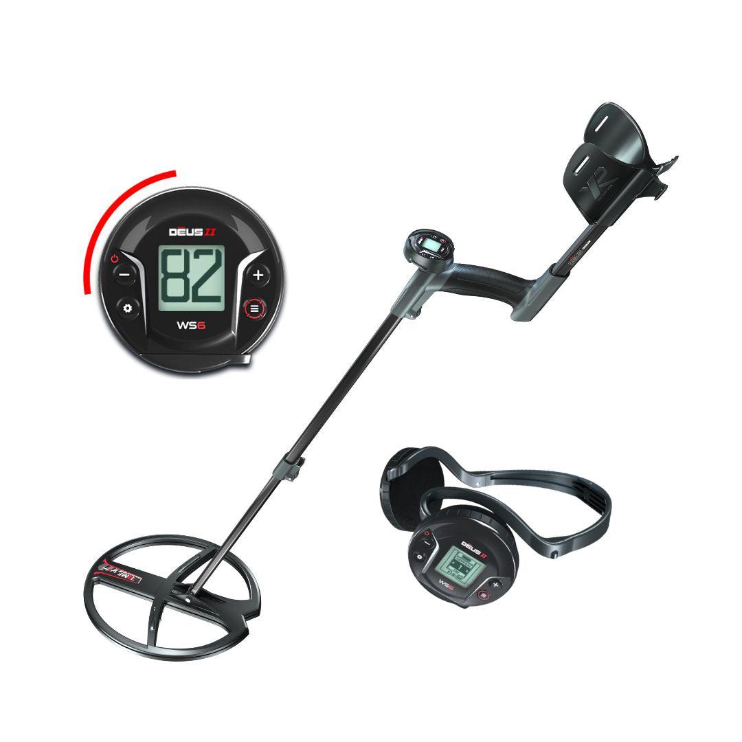 XP DEUS II WS6 Master 9" FMF Coil Metal Detector – Destination Gold ...