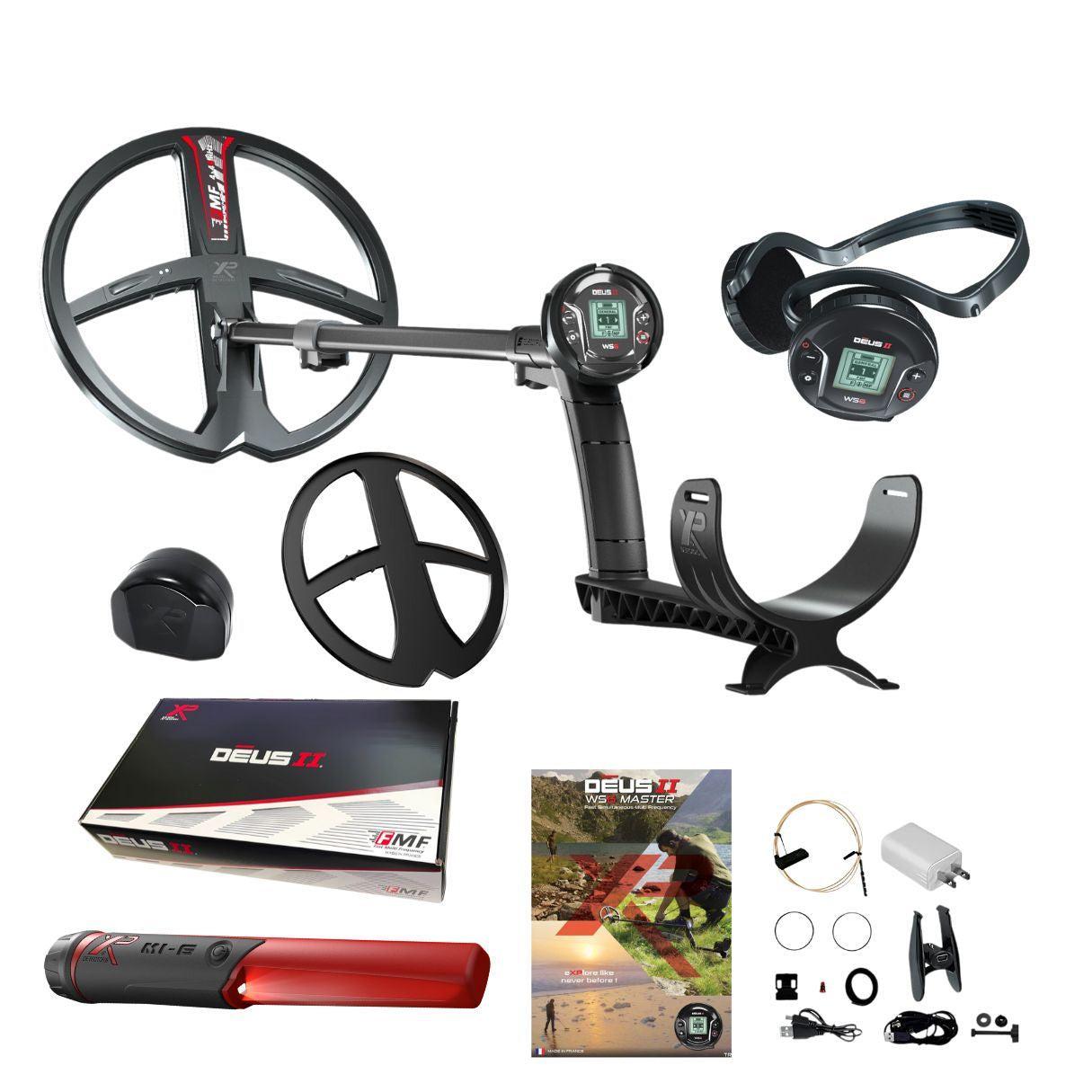 XP DEUS II WS6 Master Metal Detector w/ MI-6 Pointer – Destination Gold ...