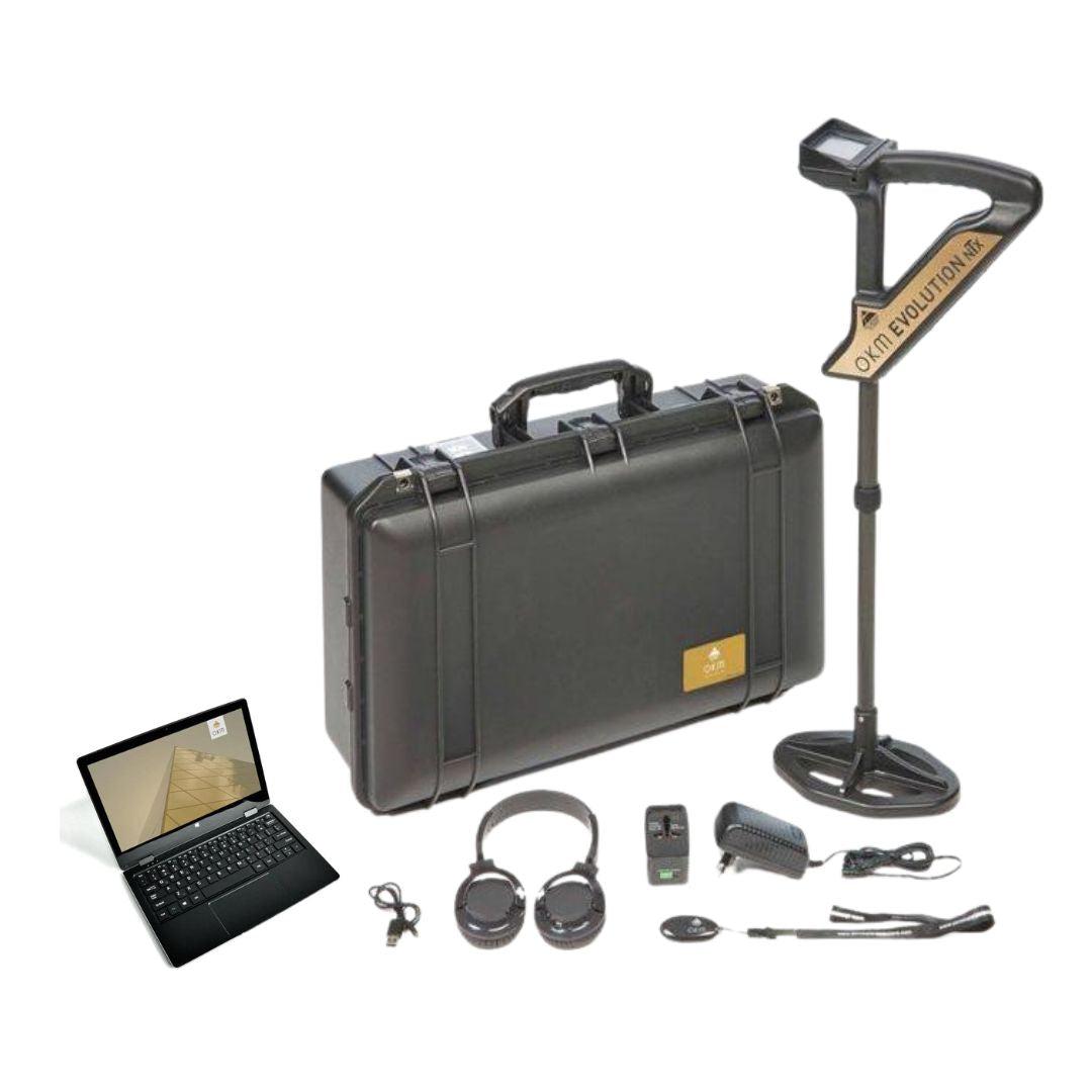 OKM Evolution NTX Metal Detector with 3D Ground Scan Technology MPN:39 ...