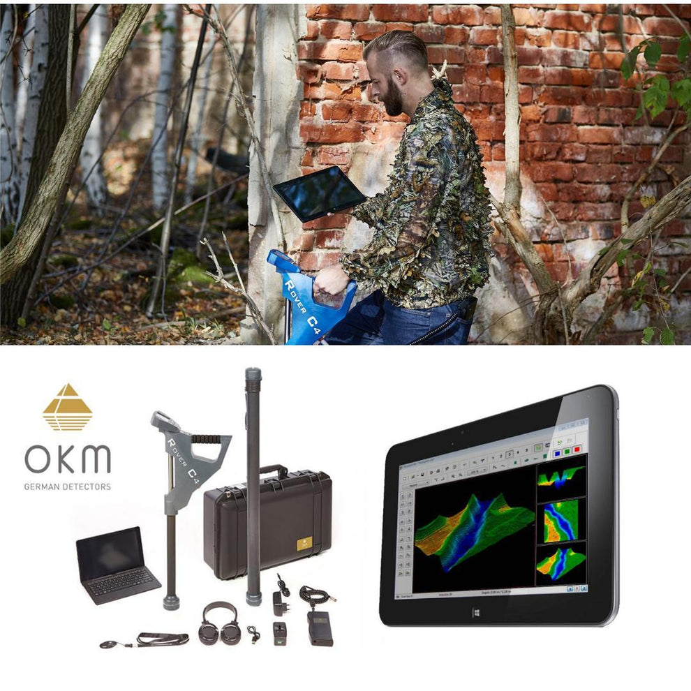 OKM Rover C4 Gold Detector and 3D Ground Scanner MPN:3931 – Destination ...